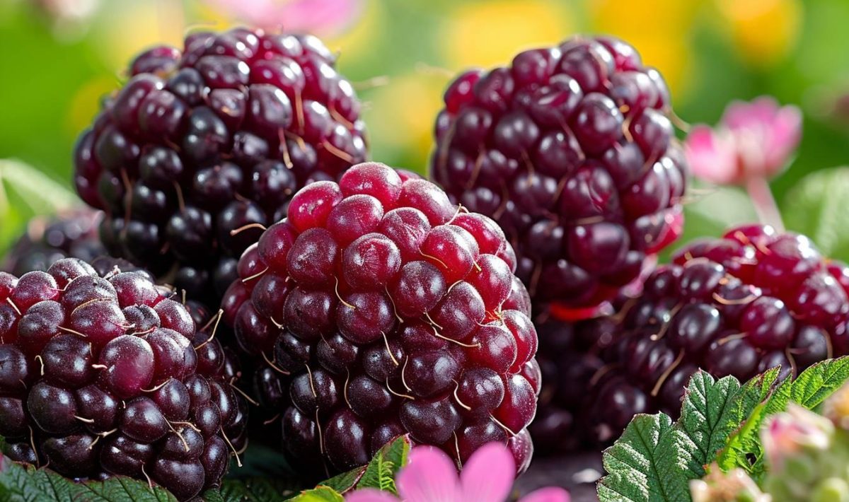 Which black raspberry variety offers the sweetest flavor